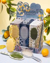 Framar Detangle Brush Display 9pc Limoncello