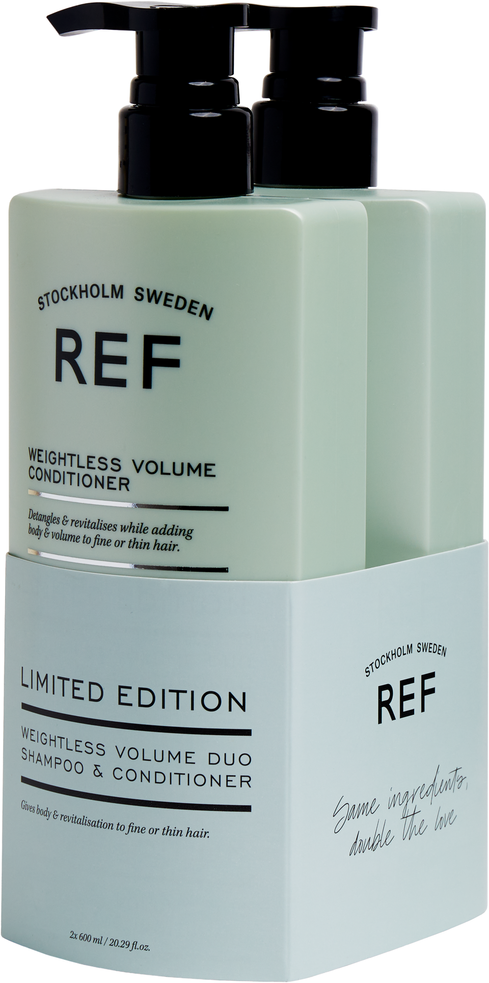 REF Weightless Volume Duo 600ml